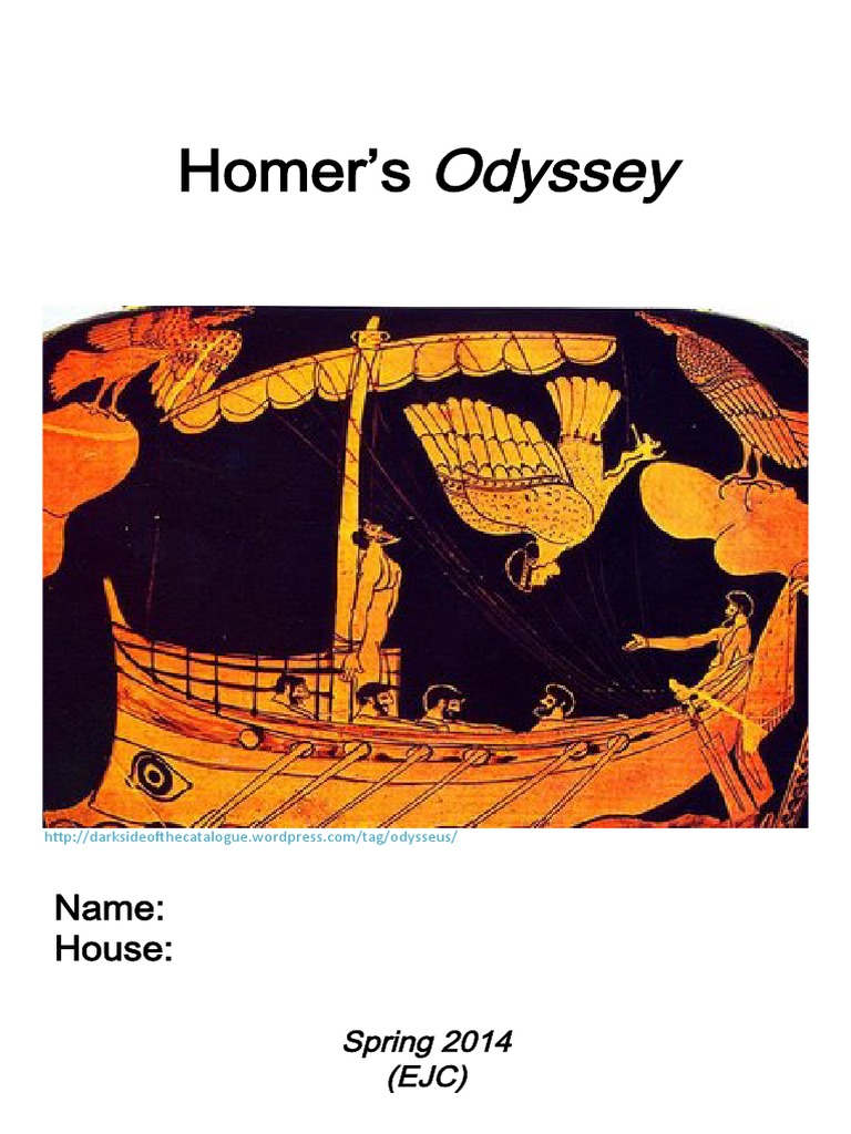 homers odyssey - workbook | Odyssey | Helen Of Troy