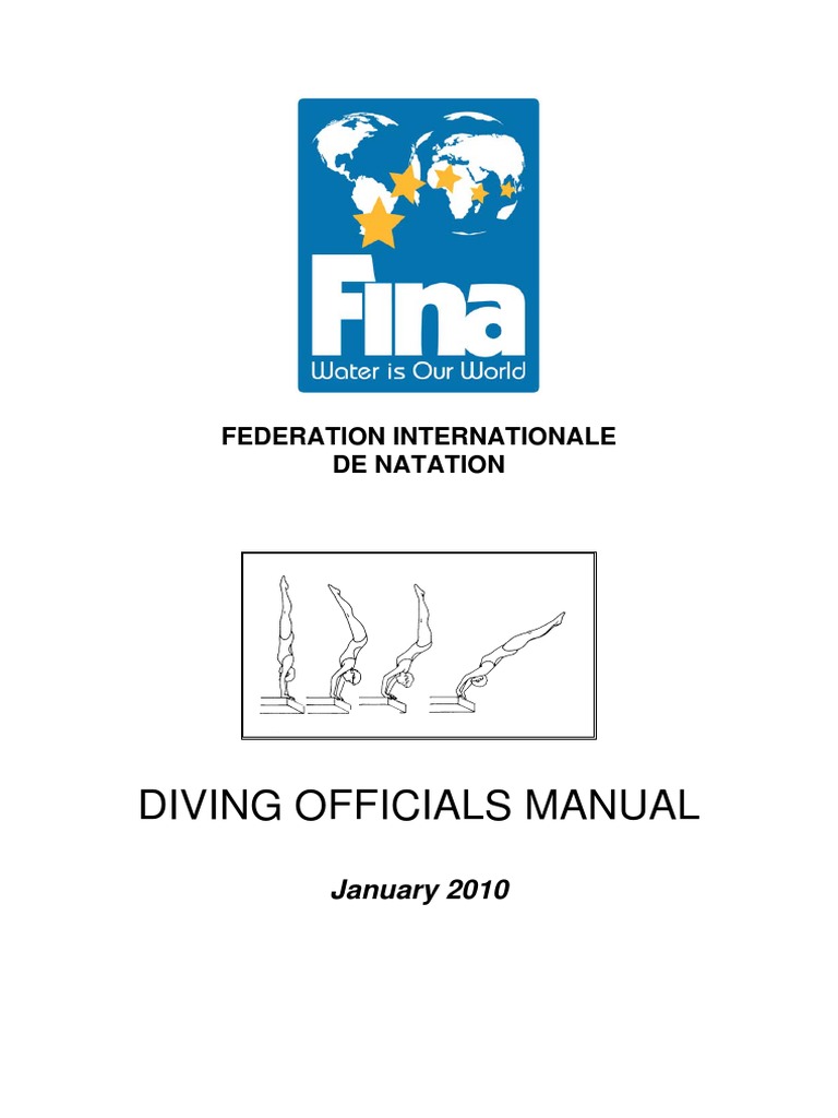 Diving Officials Manual | PDF | Diving | Water Sports