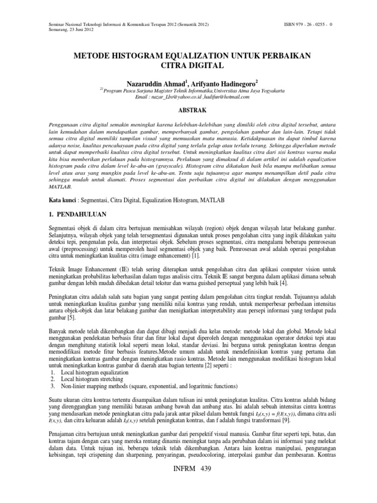 Jurnal Image Processing | PDF