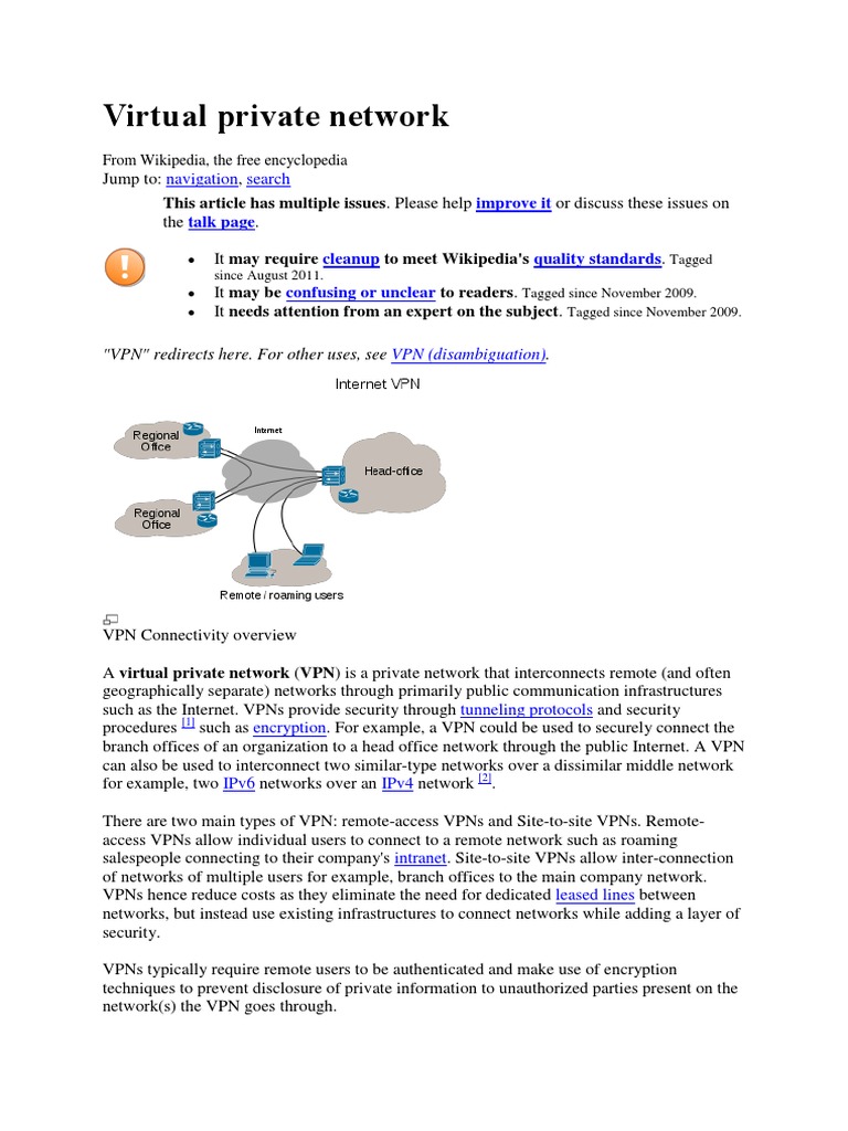 Virtual Private Network | Download Free PDF | Virtual Private Network ...
