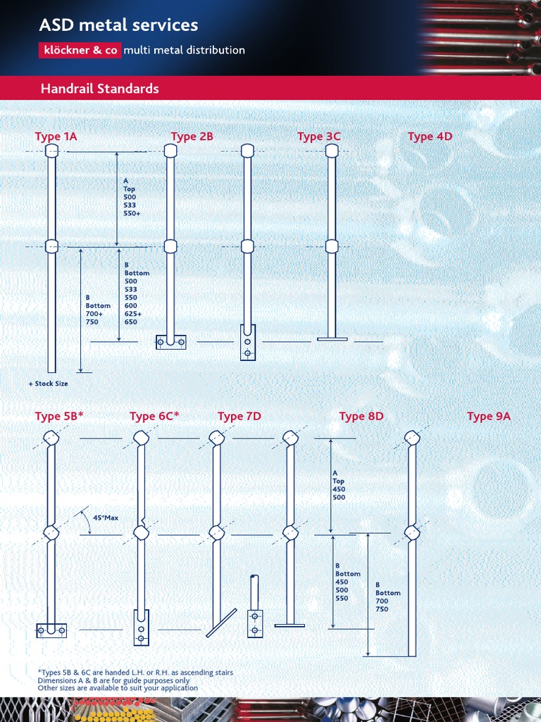 Handrail Standards | PDF | Stairs | Building Engineering