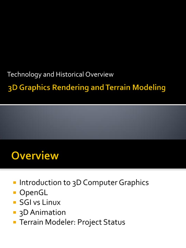 3D Graphics Rendering | PDF | 3 D Computer Graphics | Rendering ...