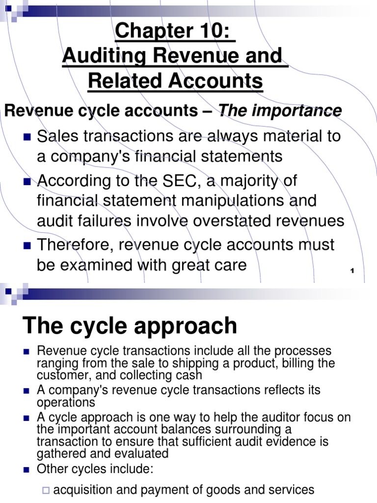 Audit Revenue Test | Audit | Financial Audit
