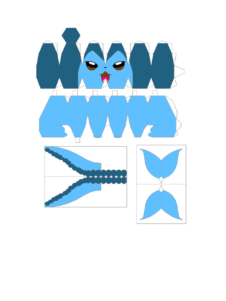 Vaporeon Papercraft | PDF