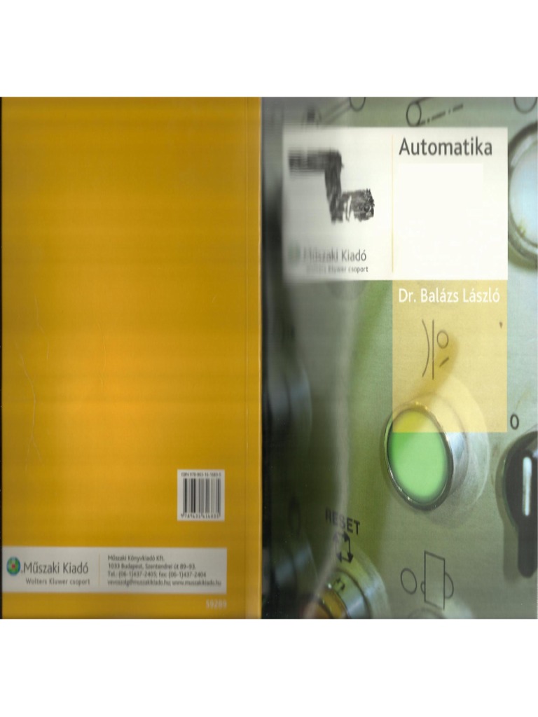 Balázs László - Automatika | PDF