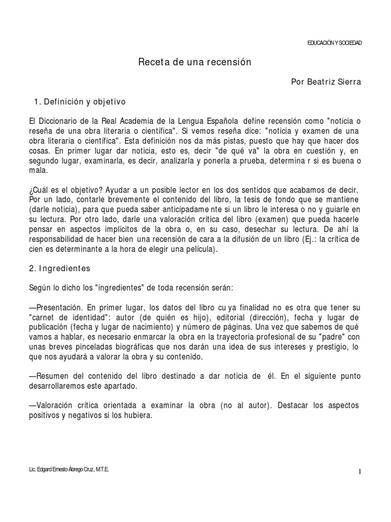 Cómo Elaborar Una Resención | PDF | Libros | Autor