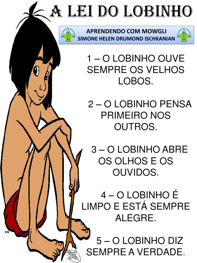 A Lei Do Lobinho, A Promessa Do Lobinho, o Grande Uivo e Muito Mais | PDF