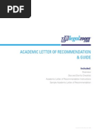 Sample Letter of Recommendation Form Lsac - Original | PDF | Government ...