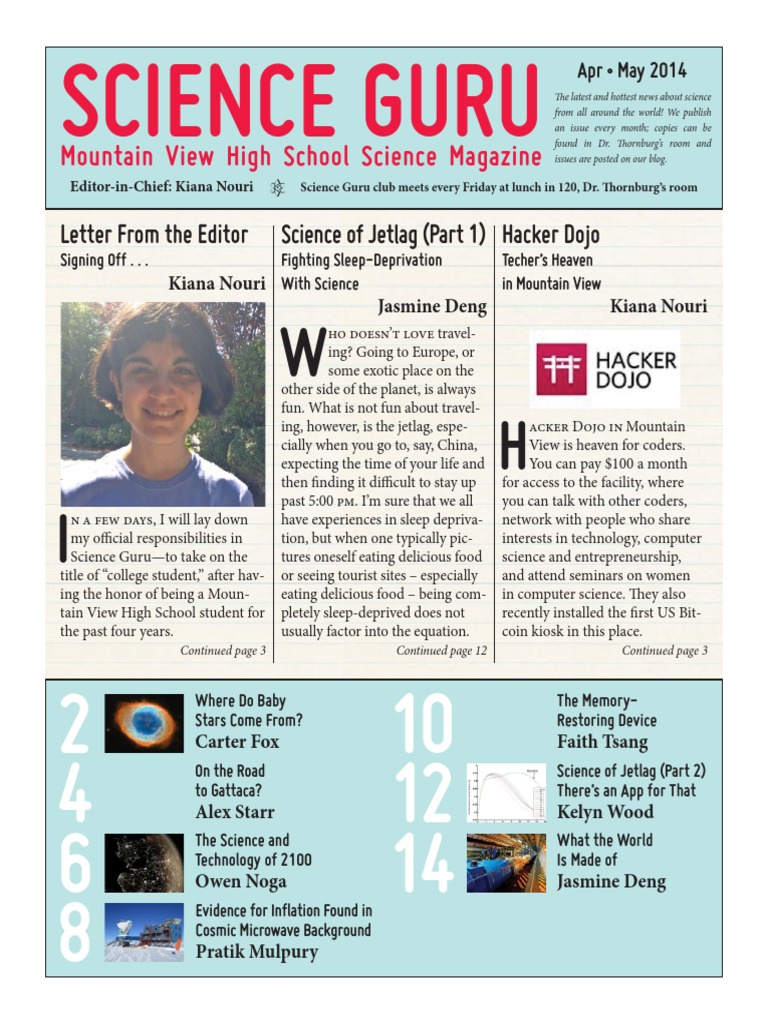 Science Guru May 2014 Web | Download Free PDF | Quark | Nebula