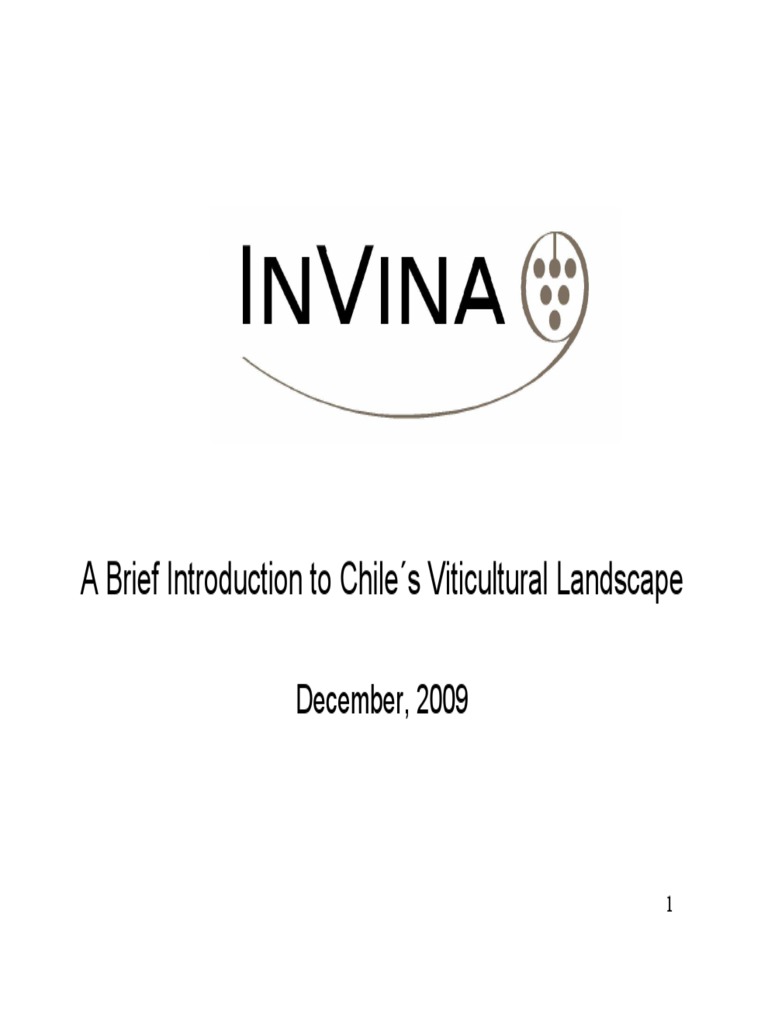 InVina Chile Viticultural Zone Presentation | PDF | Vineyard | Grape