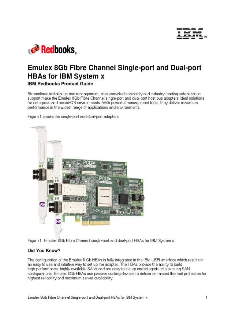 Hba - 42D0485 | PDF | Technology & Engineering