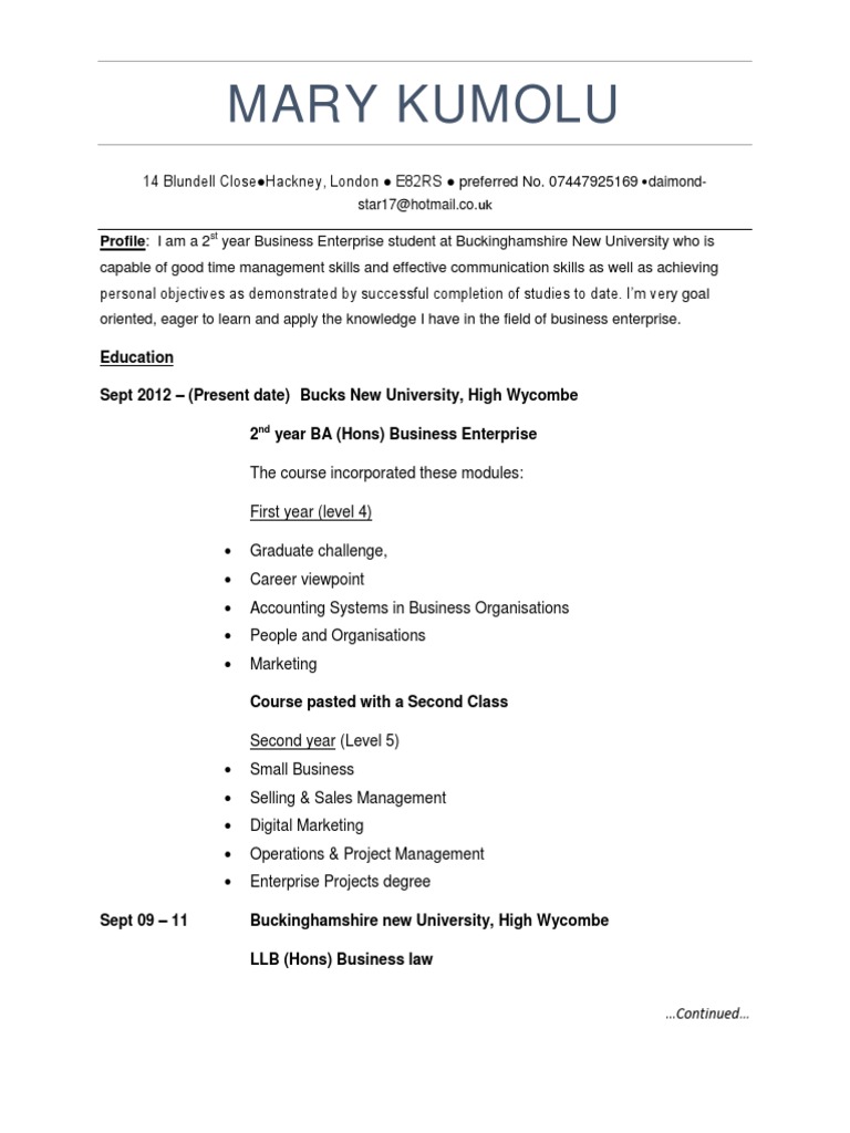 New Updated Mary CV - Checked | PDF | Nursing Home Care | Health Care