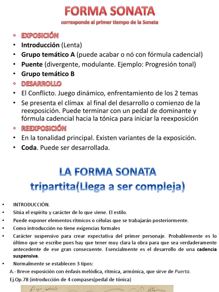 Forma Sonata | PDF | Sonata | Ludwig Van Beethoven