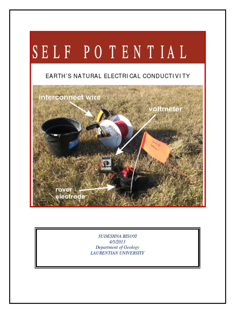 Self Potential Method - Sudeshna | PDF | Geophysics | Physical Sciences