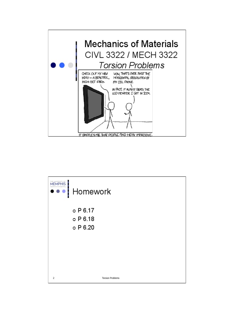Torsion Problems.pdf | Strength Of Materials | Continuum Mechanics