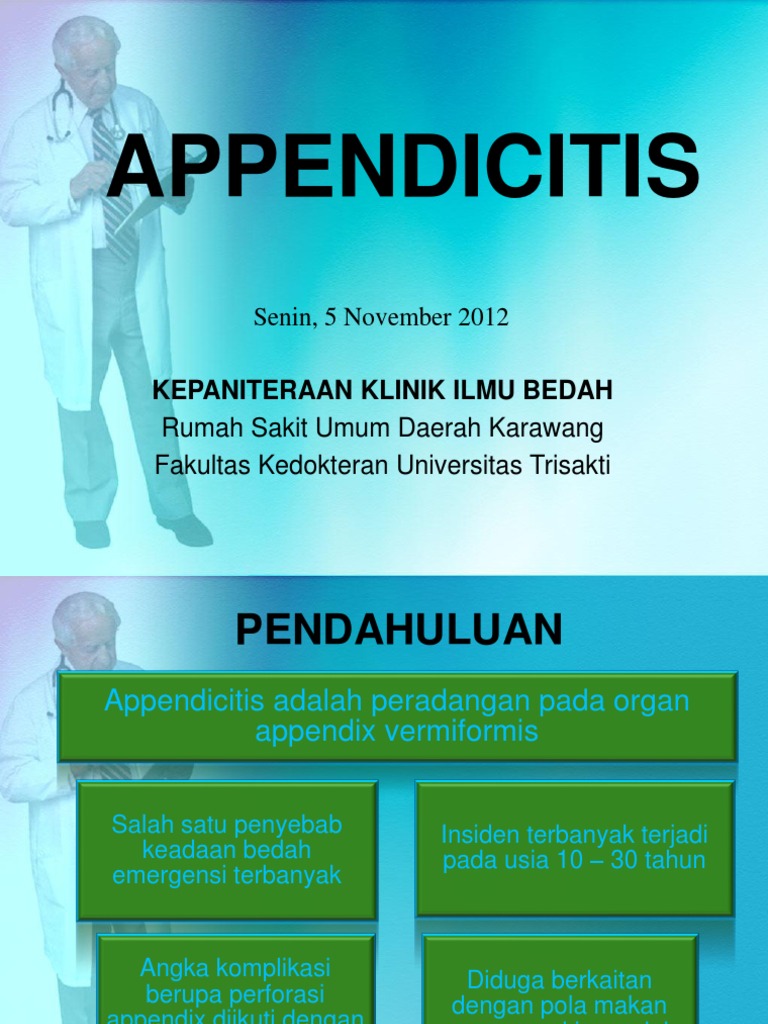 Appendicitis Akut | PDF