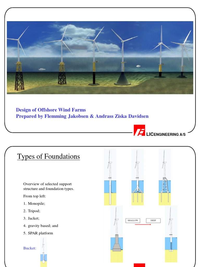 LIC Design of Offshore Wind Farms | Offshore Wind Power | Deep Foundation