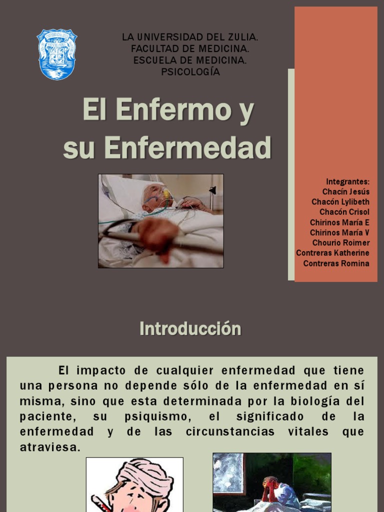 El enfermo y su enfermedad (1).pptx | Las emociones | Autosuperación