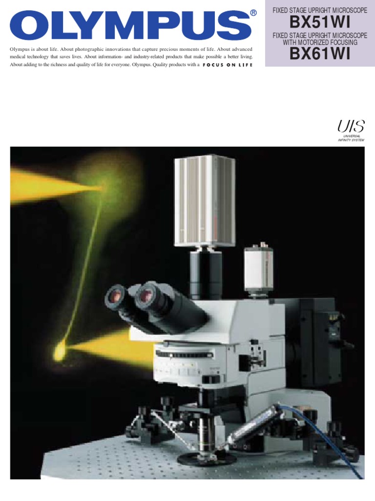 Fixed Stage Upright Microscope | PDF | Microscopy | Optical Filter