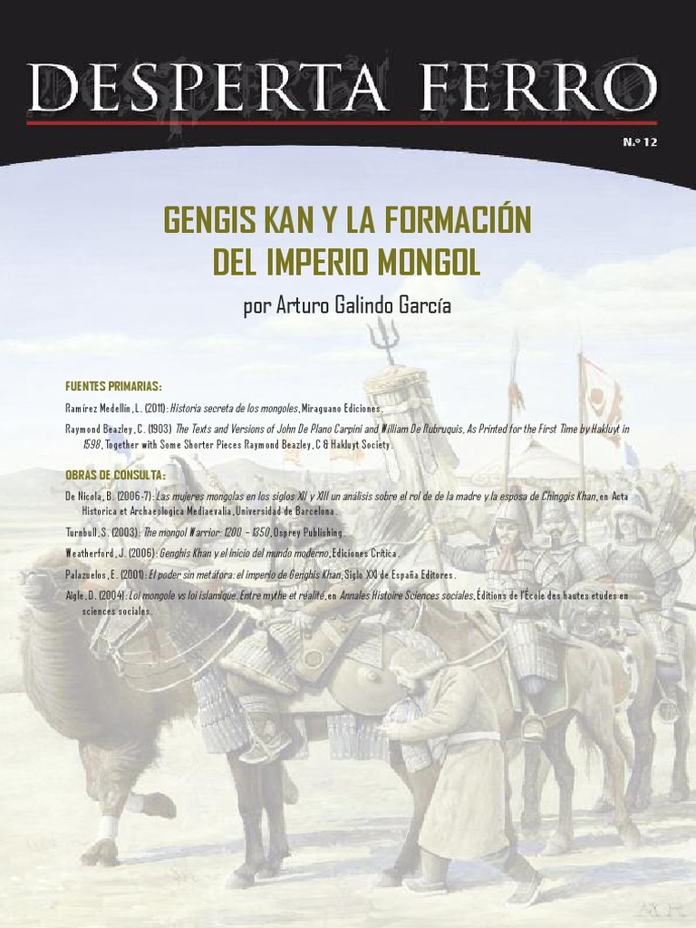 Gengis Kan y el Imperio Mongol | PDF | Imperio mongol | Genghis Khan