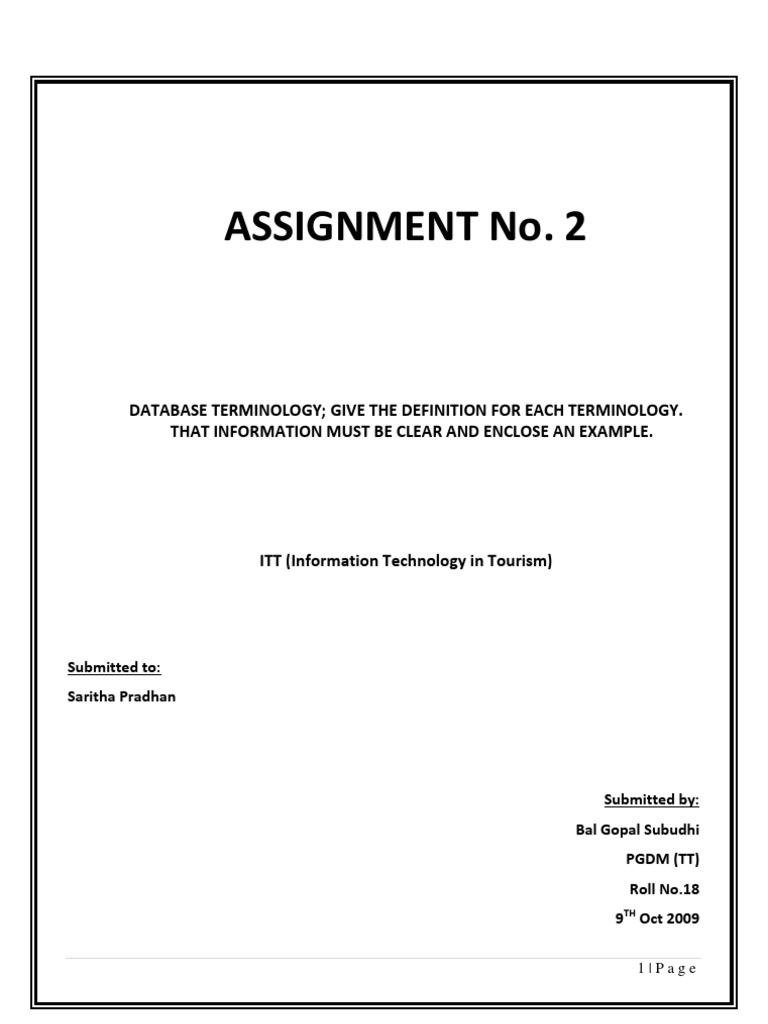 Database Terminology | PDF | Databases | Computer Data Storage