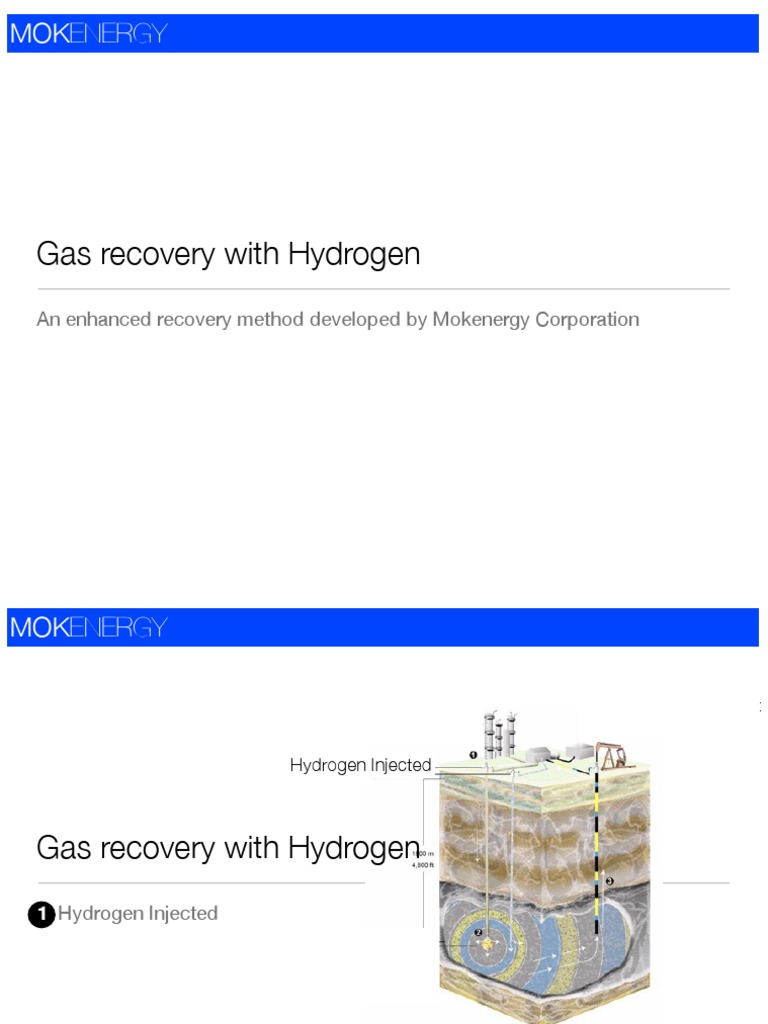 Hydrogen-Enhanced Gas Recovery Method | PDF | Methane | Hydrogen