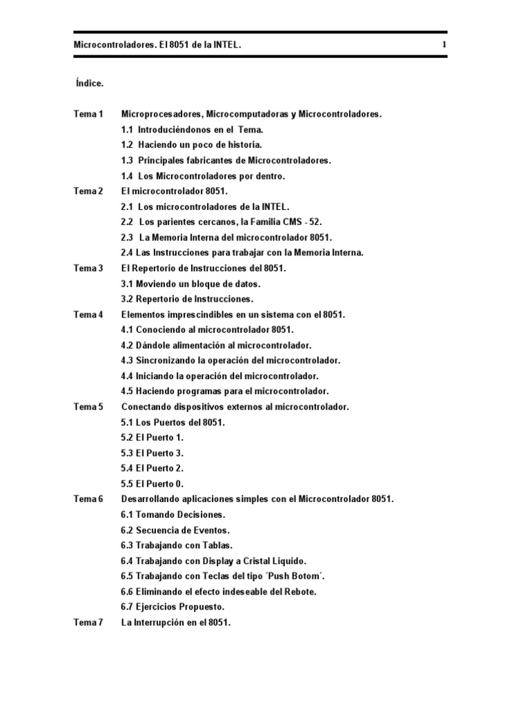 Introducción a los microcontroladores: análisis detallado del ...