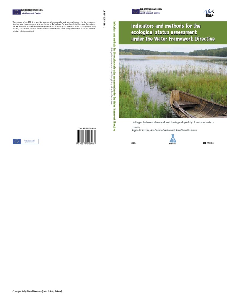 Indicator and Methods For The Ecological Status Assessment Under The ...
