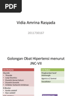 Algoritma Pedoman Hipertensi JNC 8 | PDF