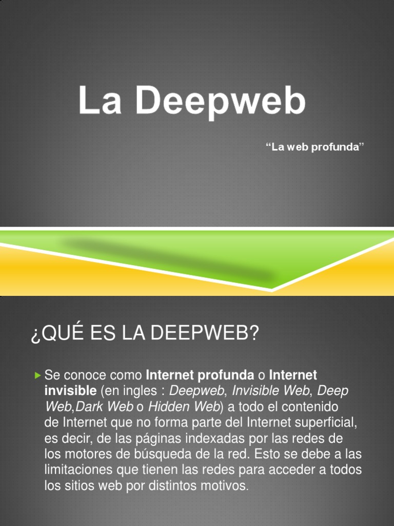 Explorando la Deep Web: Niveles y Contenido | PDF | Internet | ciberespacio