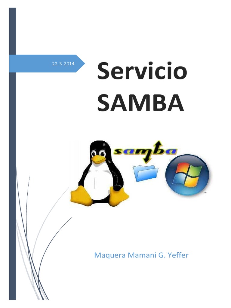 Informe Servicio Samba | PDF | Protocolos de internet | Áreas de informática