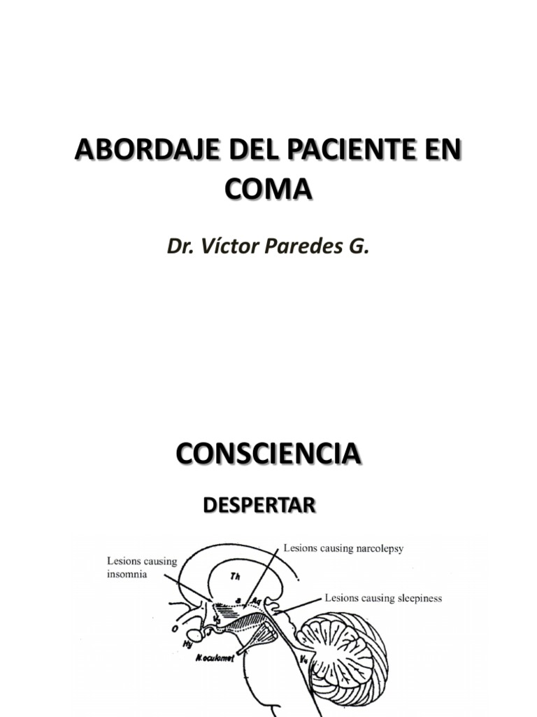 Abordaje del Paciente Comatoso | PDF | Coma | Isquemia