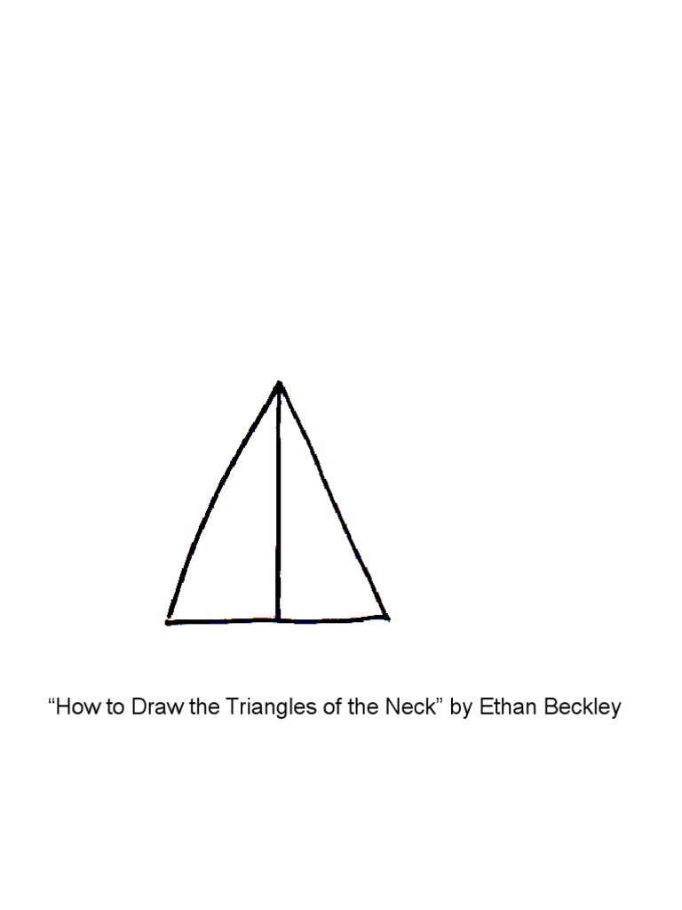 How To Draw The Triangles of The Neck | PDF | Home & Garden | Young Adult