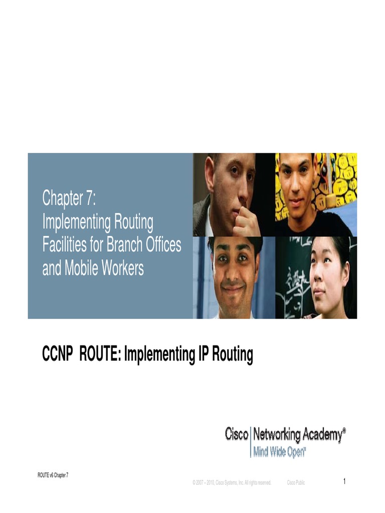 CCNP Cap 7 VPN | PDF | Cable Television | Digital Subscriber Line