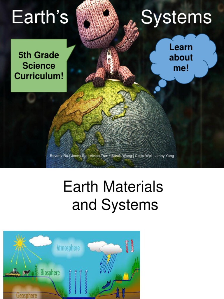 Earth Systems and Weather for 5th Grade | PDF | Science & Mathematics