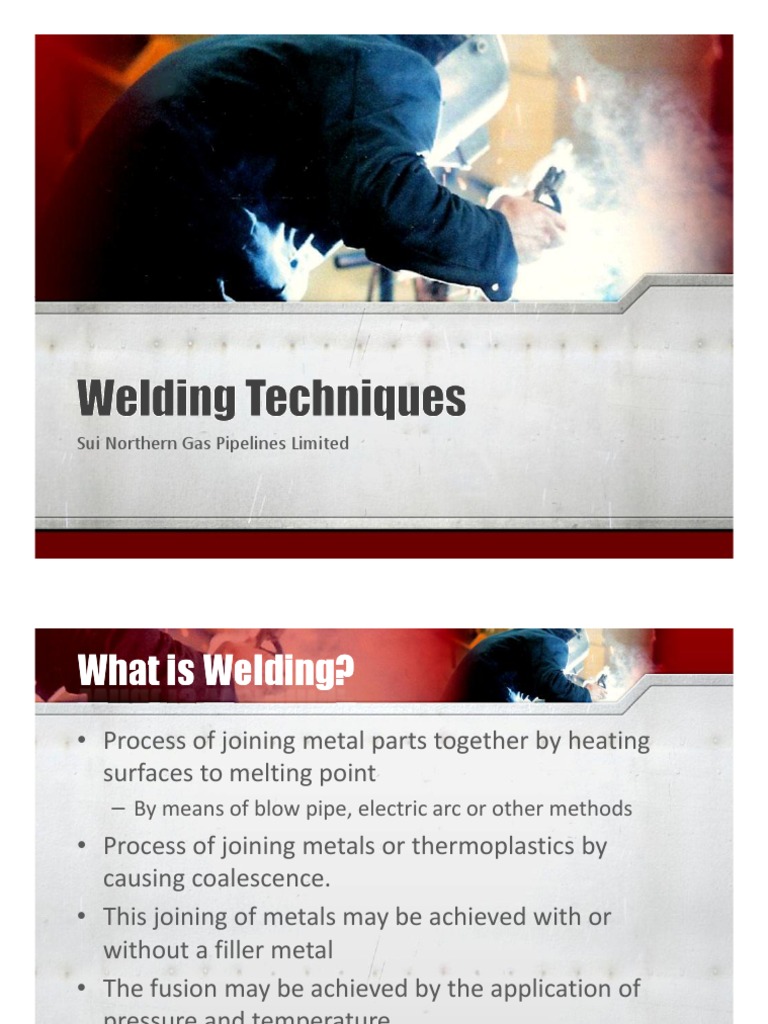 Welding Techniques | PDF | Welding | Construction