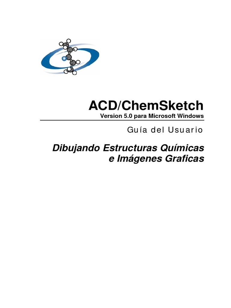 ACD Chemsketch | PDF | Archivo de computadora | Point and Click