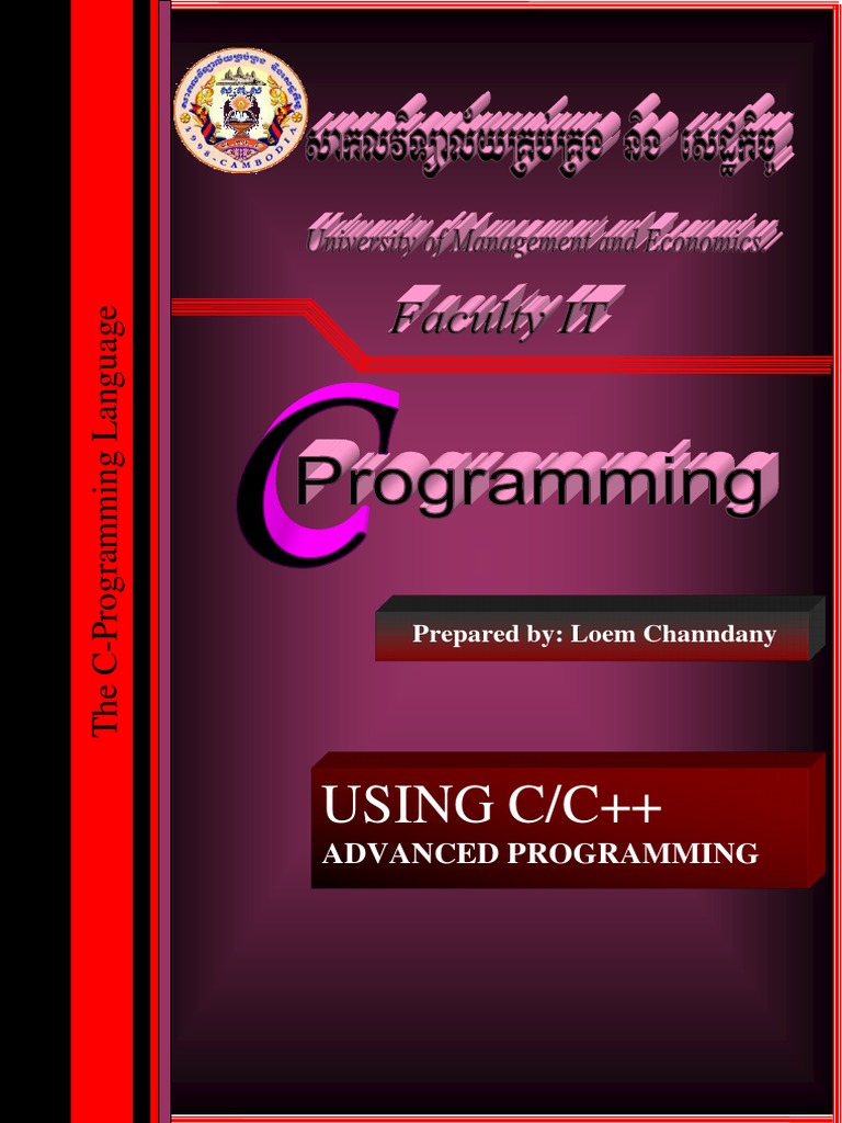 C Programming Khmer Language | PDF | Parameter (Computer Programming ...