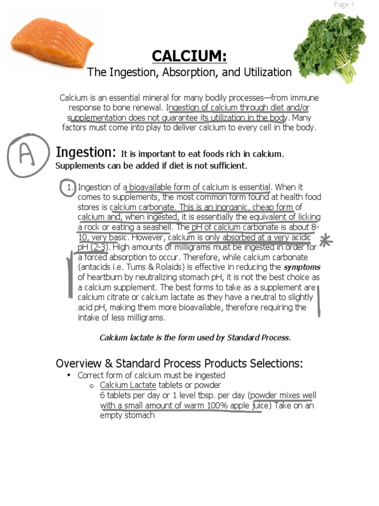 Calcium | PDF | Vitamin D | Vitamin