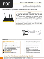 ZTE ZXHN F6600P Router Setup Guide | PDF
