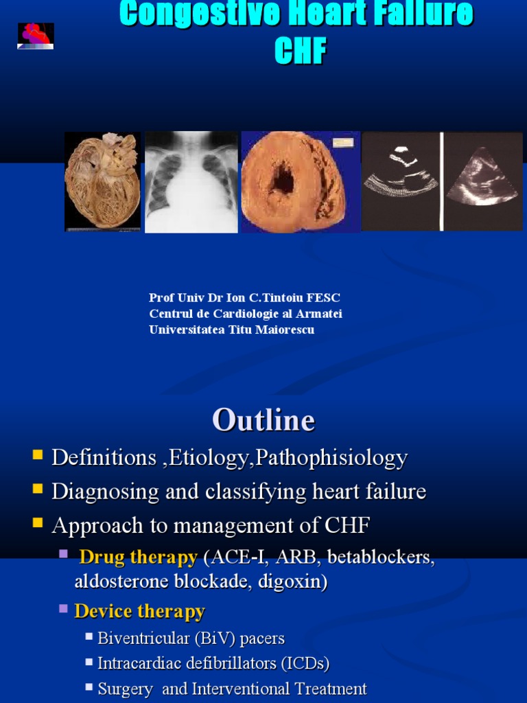 Prof Univ DR Ion C.Tintoiu FESC Centrul de Cardiologie Al Armatei ...
