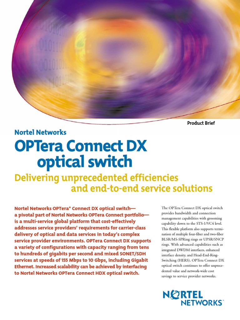 Nortel Optical Cross Connect DX detail | Digital Technology | Computers