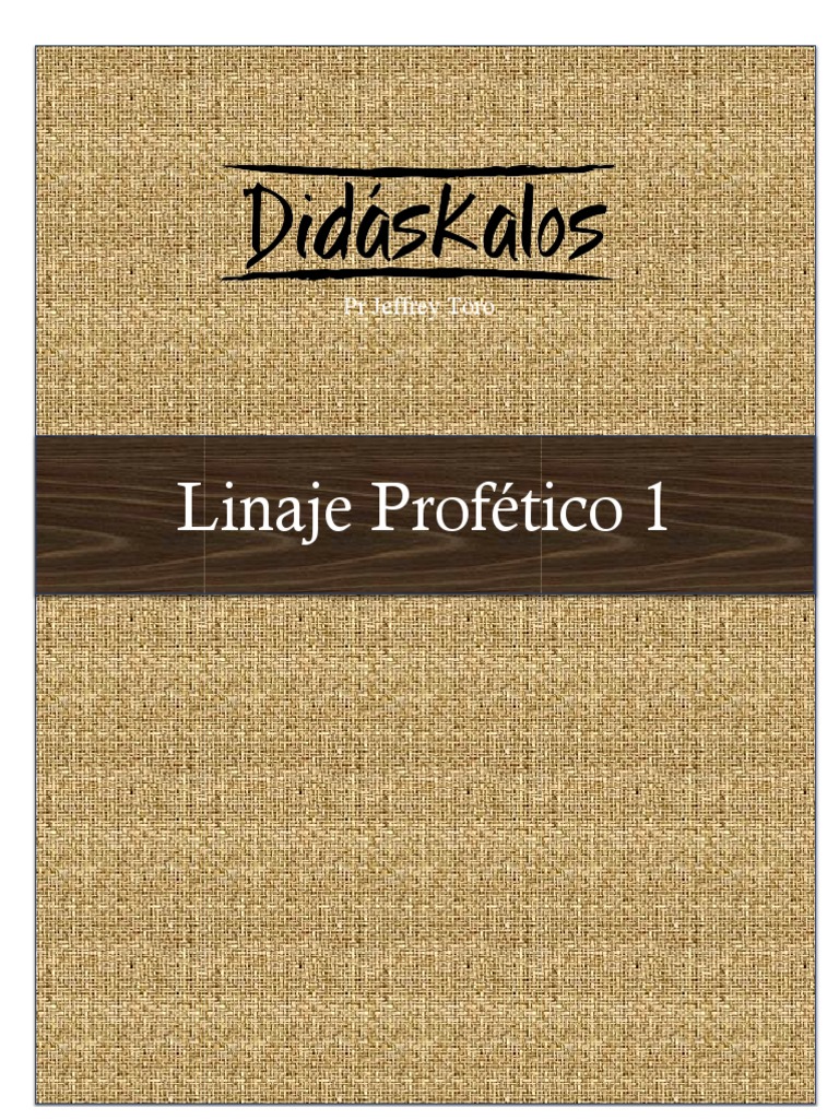 Linaje Profetico Serie Completa PDF | PDF | Abrahán | Jacob