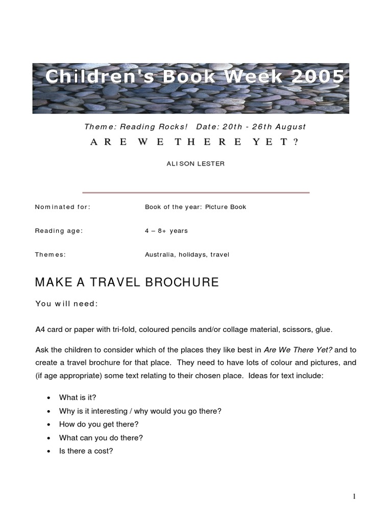 Are We There Yet | PDF | Postcard | Leisure