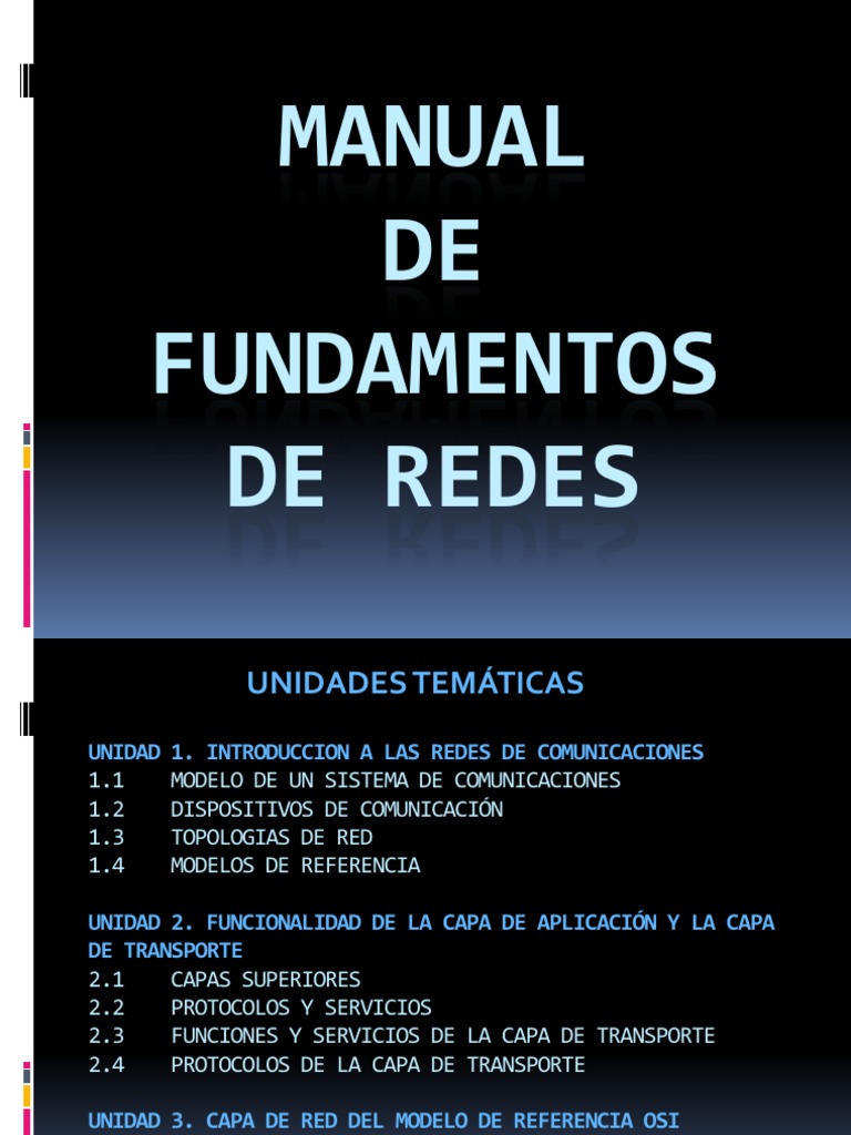 Manual de Fundamentos de Redes | PDF | Protocolos de internet | Enrutador (Computación)