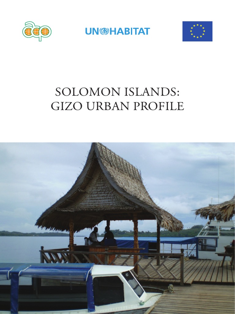 Gizo Town Profile - Solomon Islands | PDF | Slum | Urban Planning