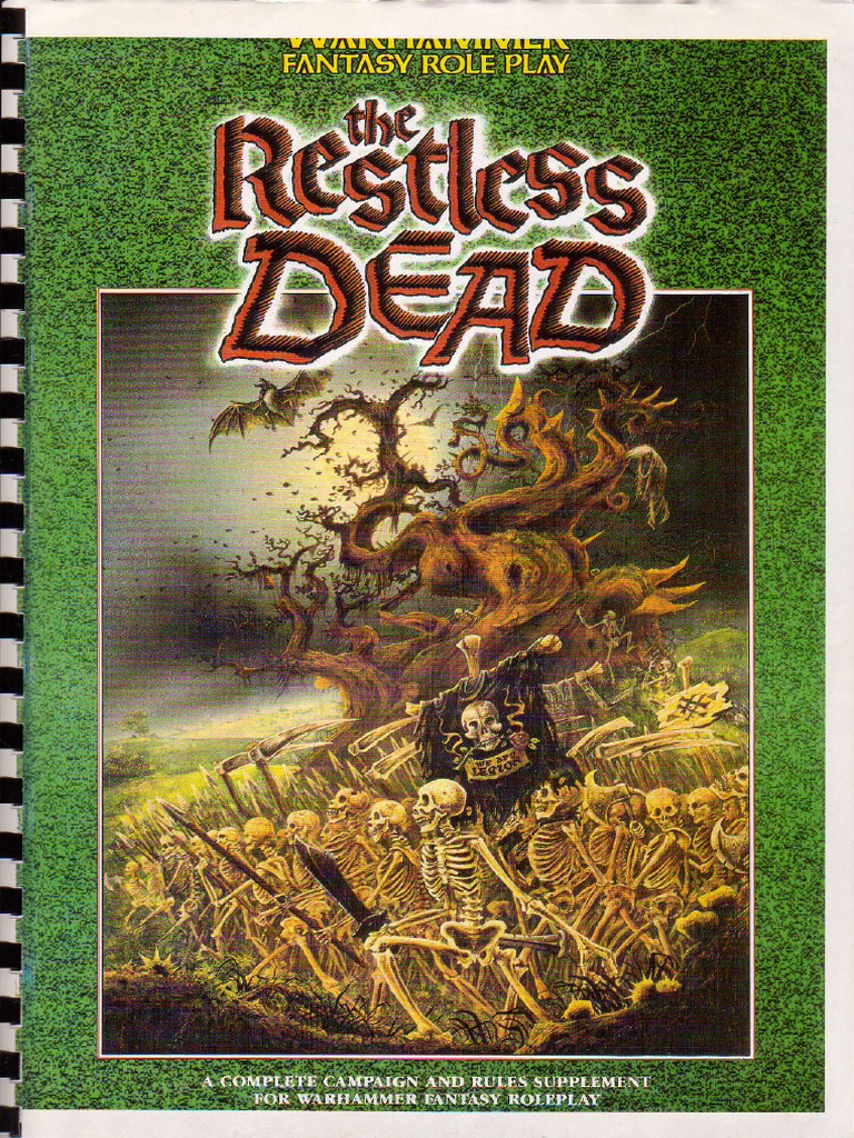 WFRP The Restless Dead | PDF
