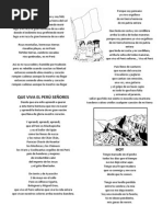 Letra de "Jipi Jay" de Pepe Vásquez | PDF | Perú