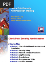 Checkpoint Firewall Administration Training Part1 | PDF | Firewall (Computing) | Computer Network