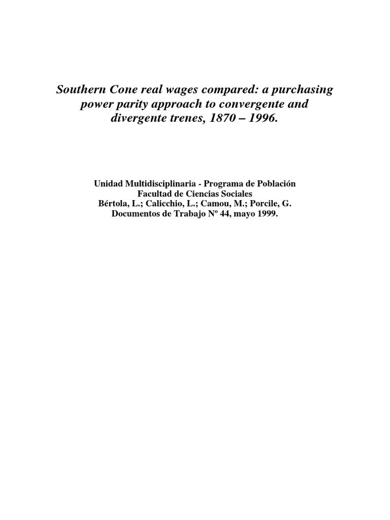 44 Southern DT44 | Download Free PDF | Economic Growth | Globalization